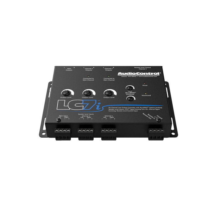 LC7i 6-Channel Line Output Converter w/AccuBASS — AudioControl